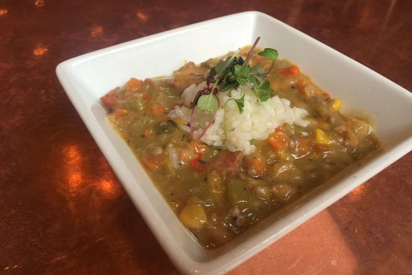 Mardi Gras Food Specials - Alligator Gumbo 600 400 ~ Wintergarden